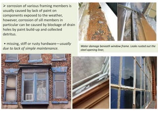 Defects in doors and windows | PPTX