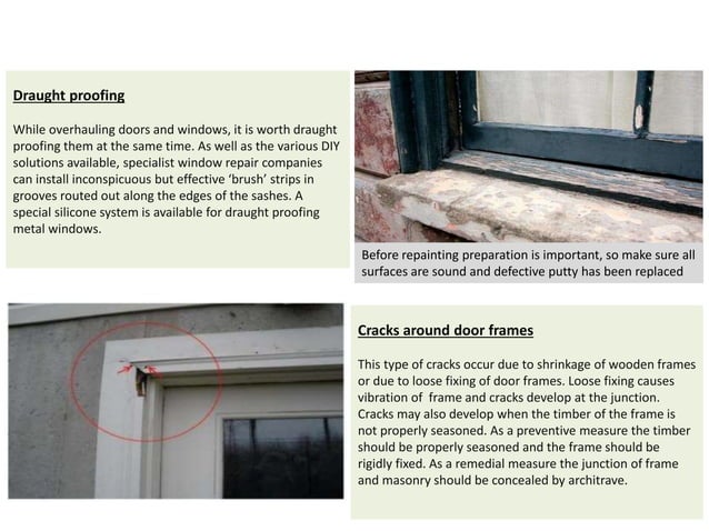 Defects in doors and windows | PPTX | Woodworking | Arts and Crafts