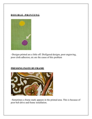 Defects in dyeing and printing | PPTX