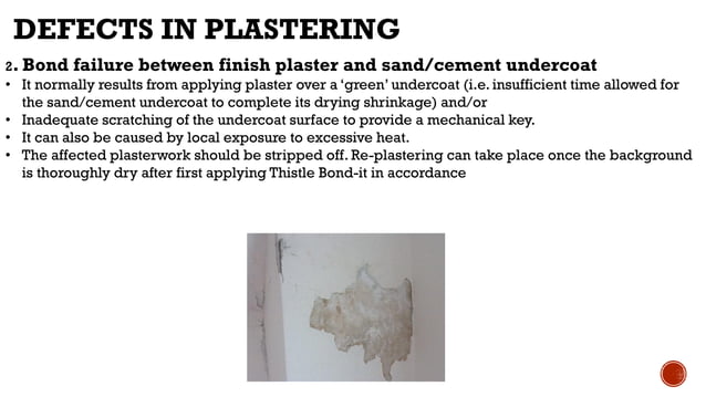 Defects in plastering | PDF | Geology | Science