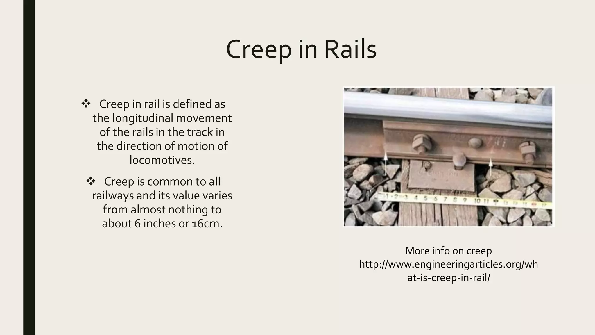 Defects In Rails Railway Engineering Pptx