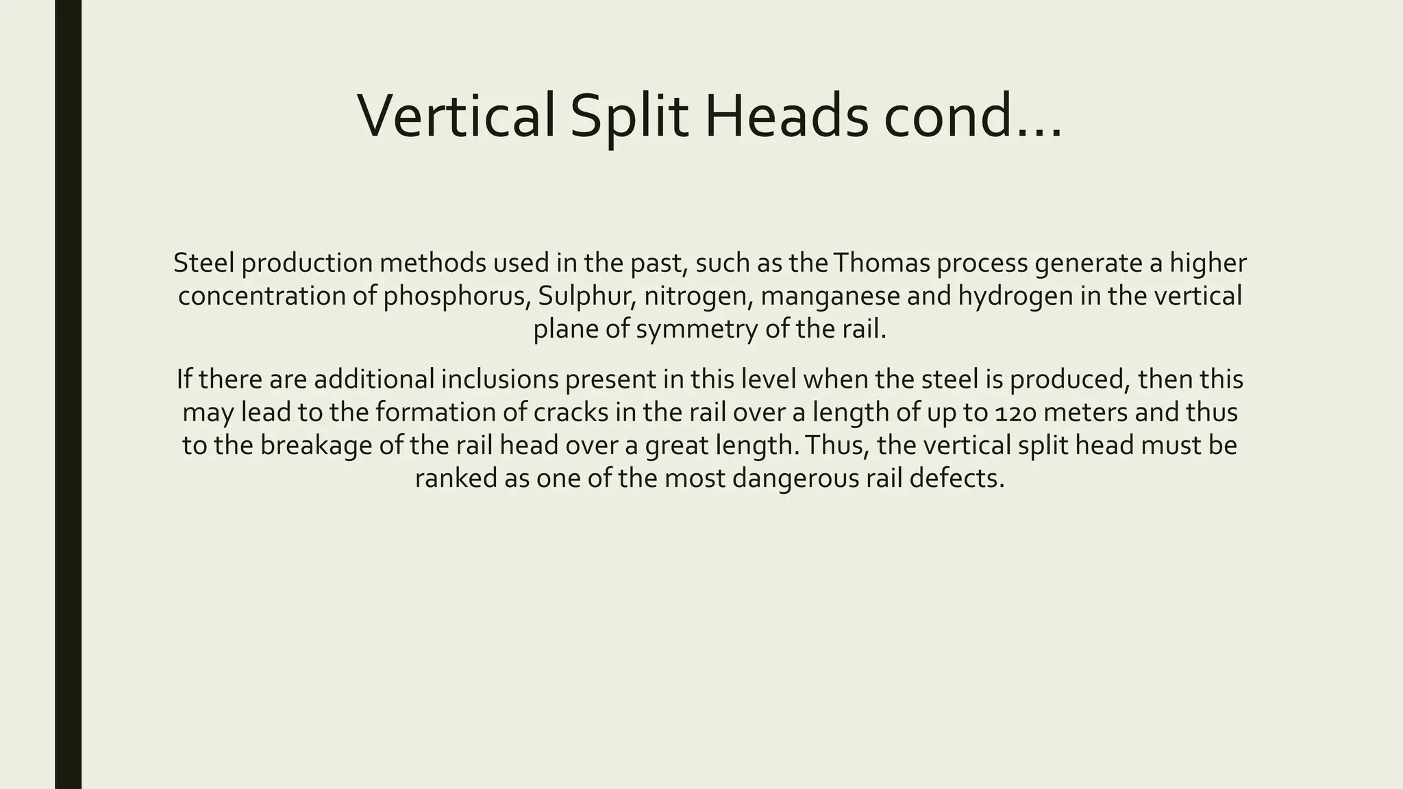 Defects in rails. Railway Engineering | PPTX