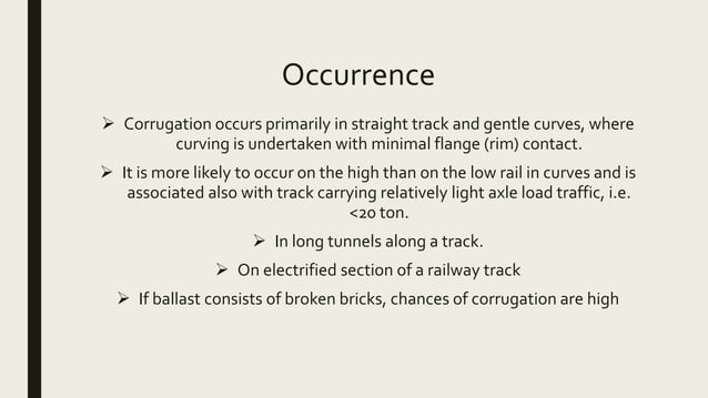 Defects in rails. Railway Engineering | PPTX | Rail Travel | Travel Type