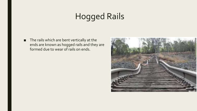 Defects in rails. Railway Engineering | PPTX | Rail Travel | Travel Type