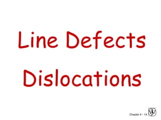 Subject Defects in Solids physics presentation | PPT | Chemistry | Science