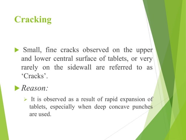 Defects in tablet | PPTX