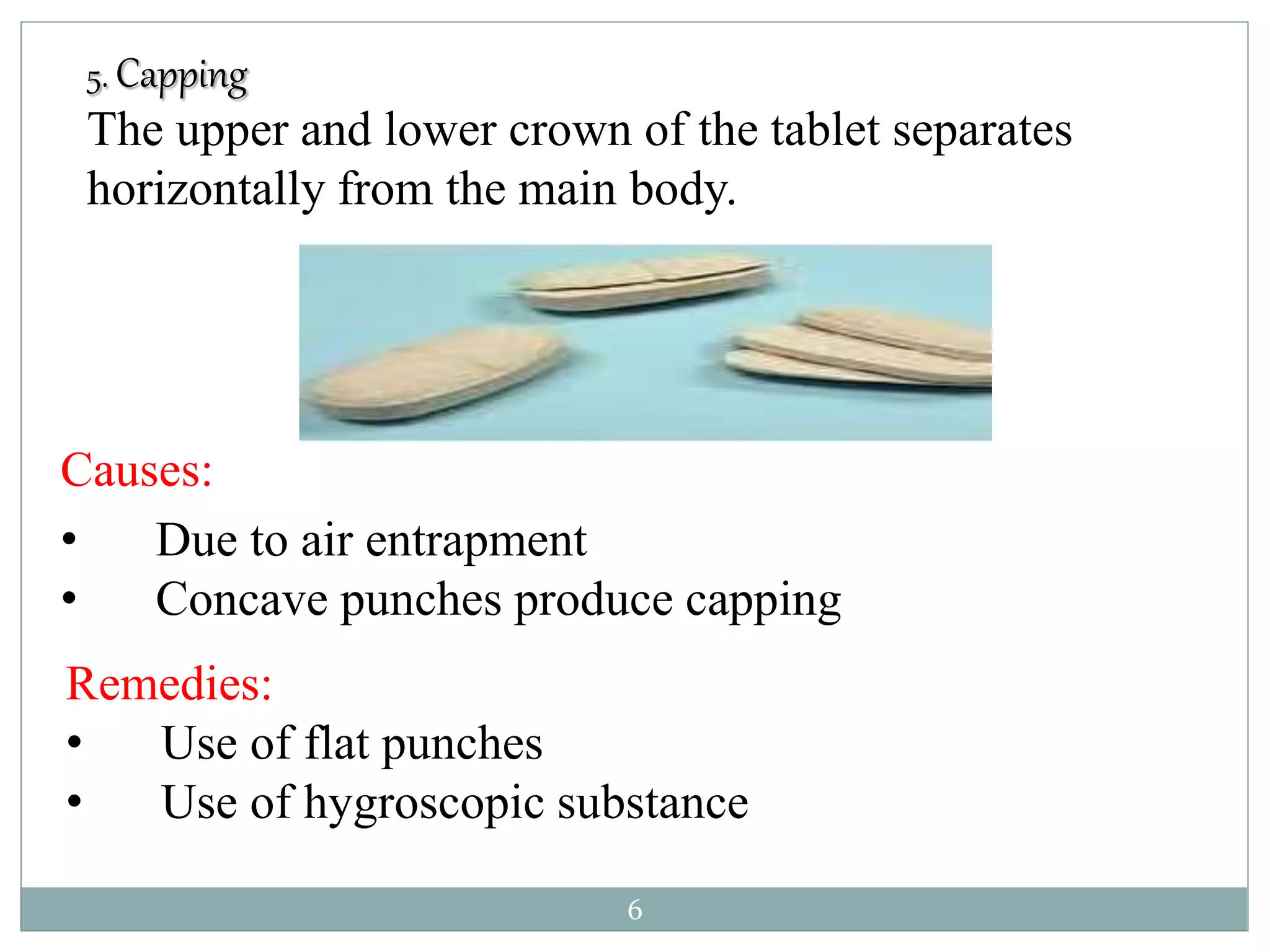 Defects in tablet coating | PPTX