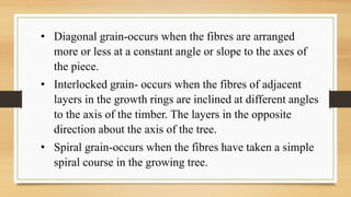 Defects in timber | PPTX