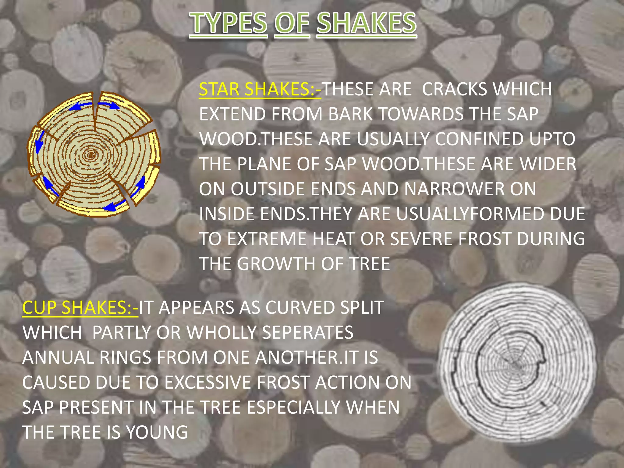 Defects in timber | PPTX