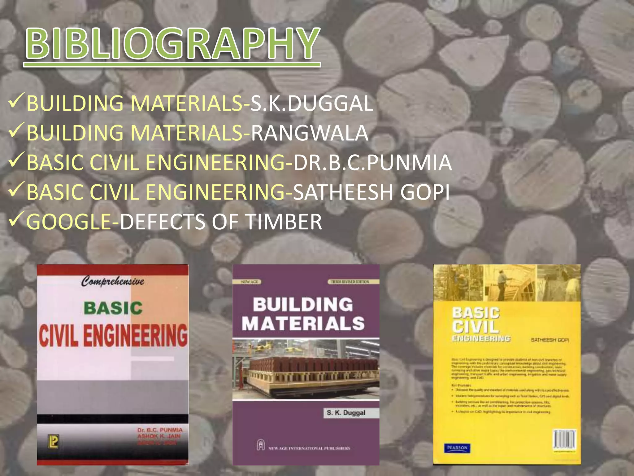 Defects in timber | PPTX