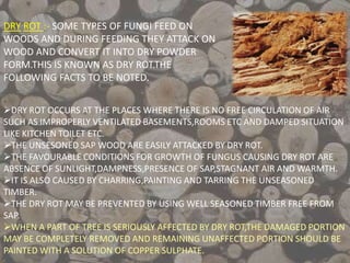 Defects in timber | PPTX