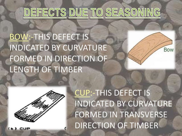 Defects in timber | PPTX