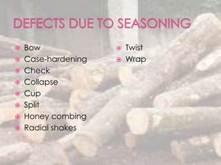 Defects in timber (1) | PPTX