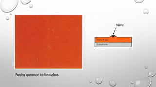 Defects of paint (coating) | PPTX