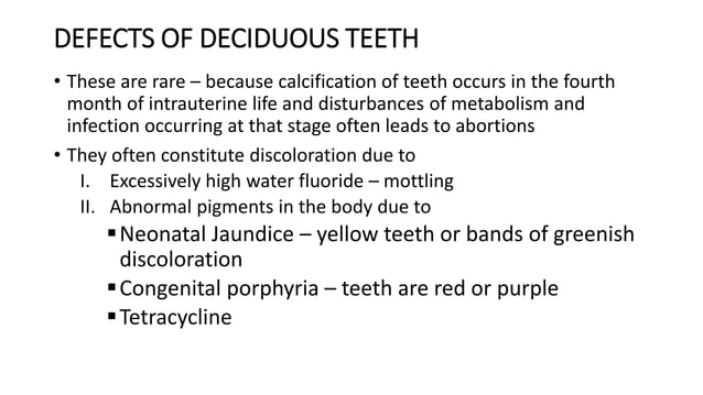 Defects of tooth structure | PPTX | Dental Health | Diseases and Conditions