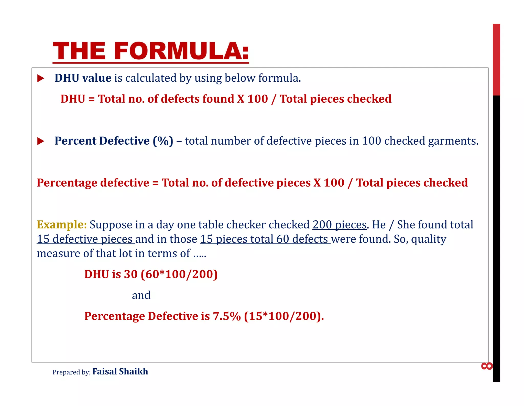 Defects vs defective by faisal shaikh | PDF