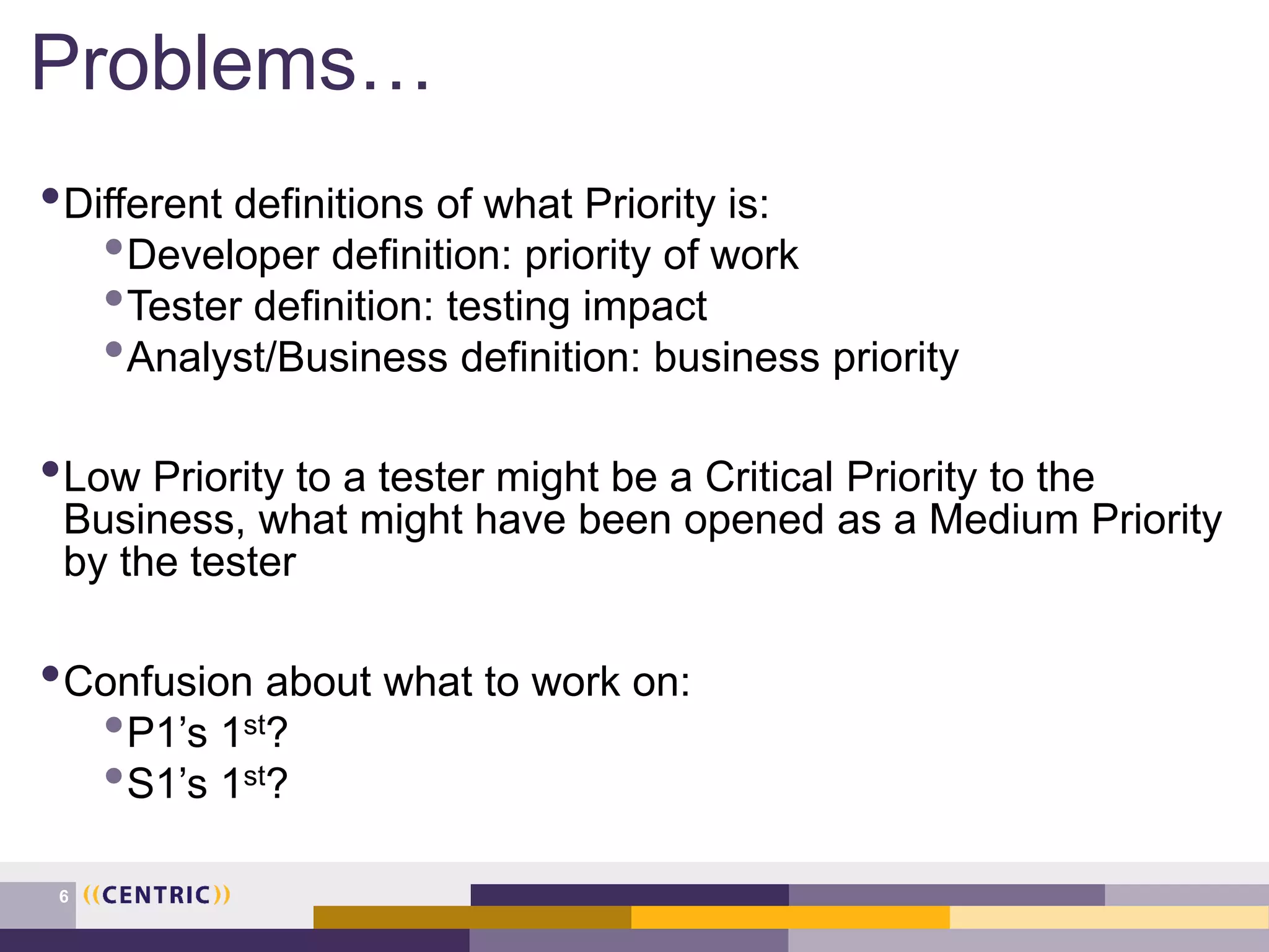 Defect Triage by Matt Eakin | PPTX