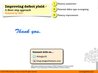Improving Defect Yield - a three step approach | PDF