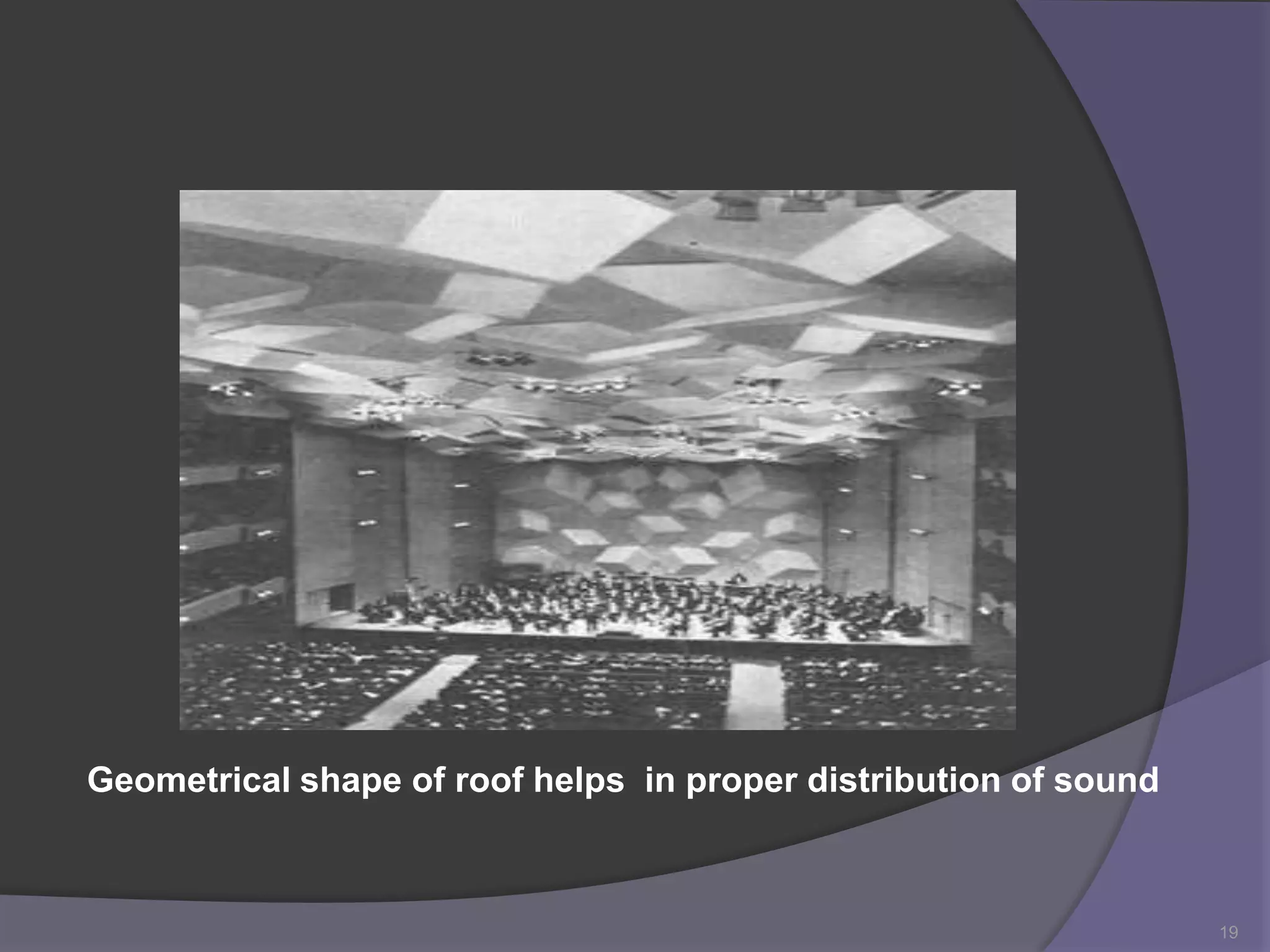 acoustical defects in enclosed space | PPTX