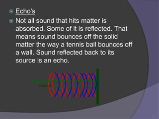 acoustical defects in enclosed space | PPTX