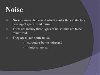 acoustical defects in enclosed space | PPTX