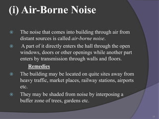 acoustical defects in enclosed space | PPTX