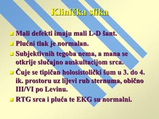 Defekt ventrikularnog septuma | PPSX