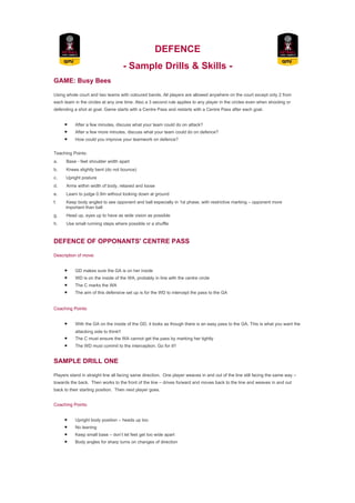 Defence | DOC | Soccer | Sports