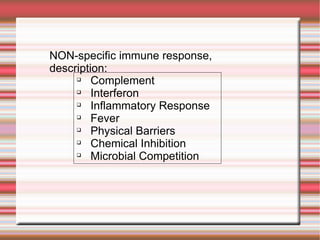 Describe Defence Mechanisms - Humans | PPT