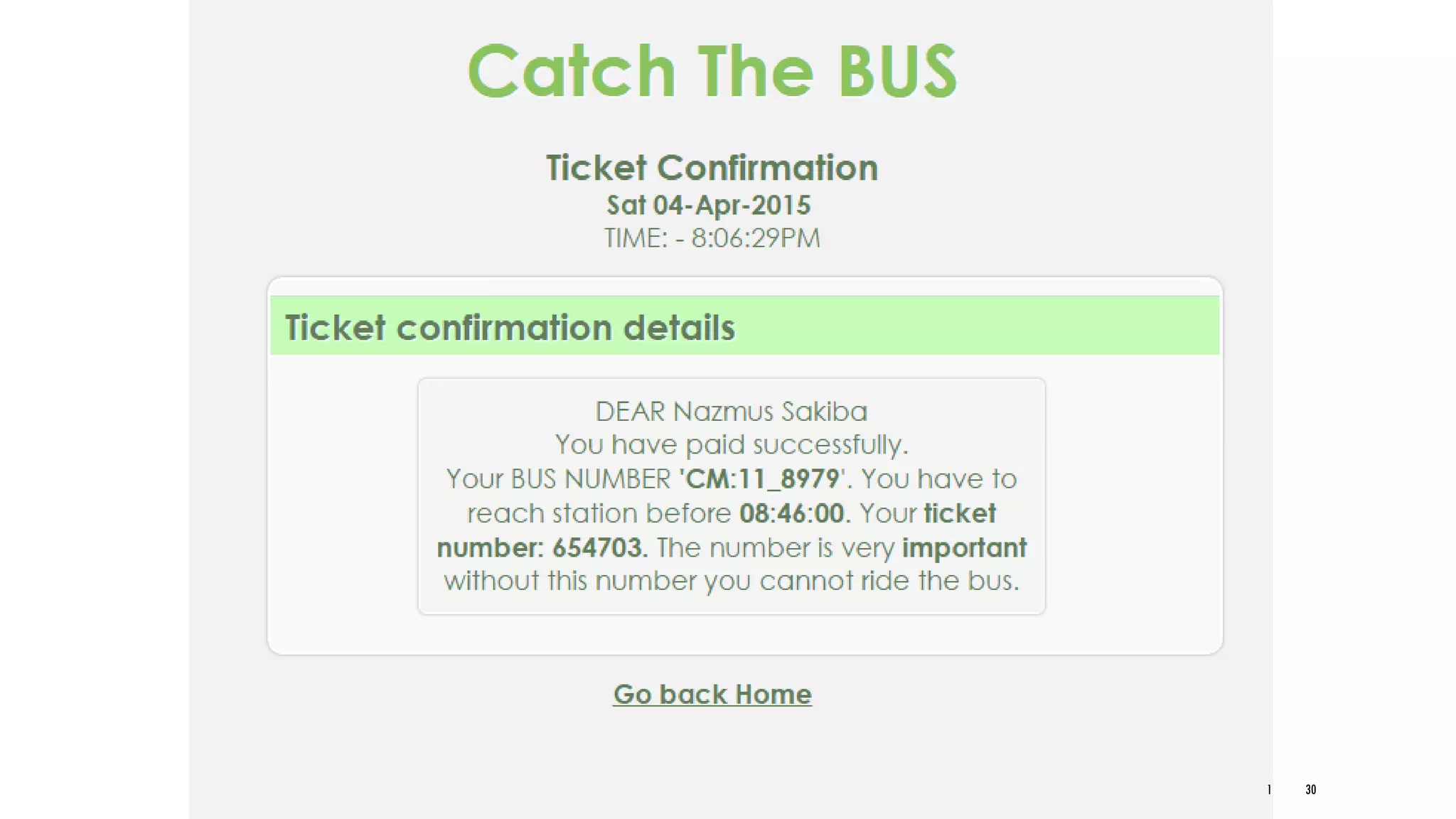 A Real-time Public Bus Scheduling System | PDF