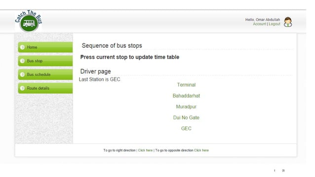 A Real-time Public Bus Scheduling System | PPT