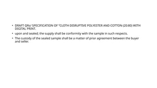 Defence clothing Design and system engineering | PPT