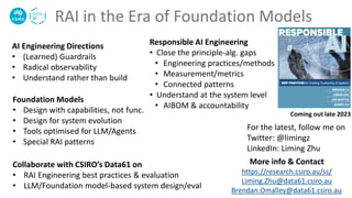 Responsible/Trustworthy AI in the Era of Foundation Models | PPTX