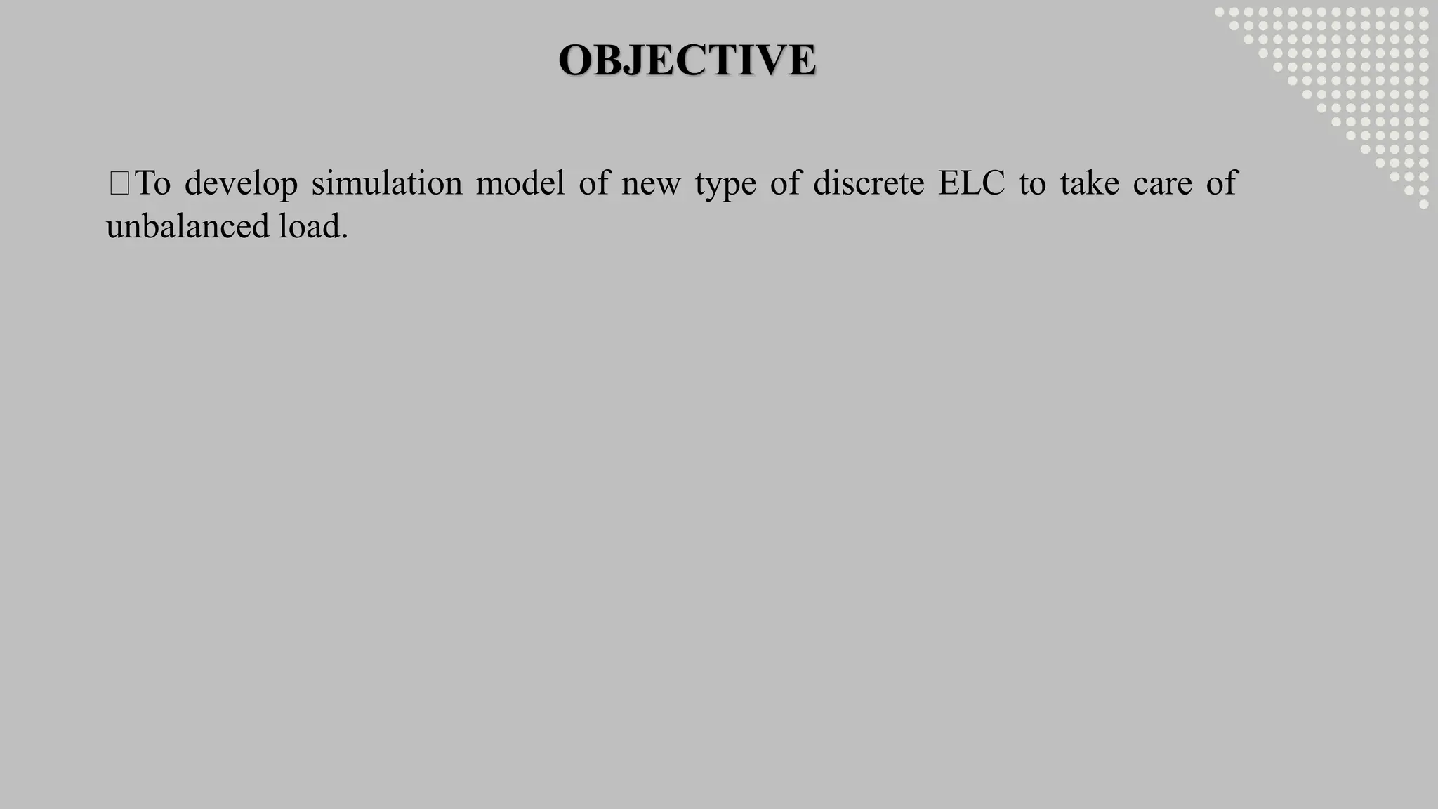 control of isolated micro hydro using elc | PPTX