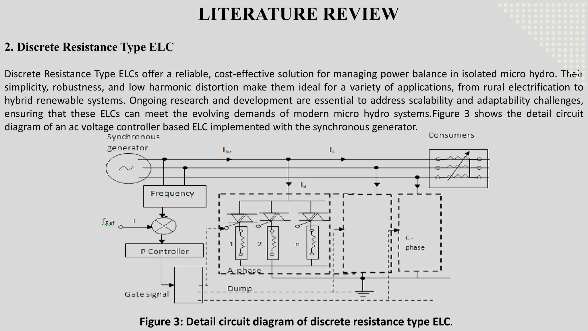 control of isolated micro hydro using elc | PPTX