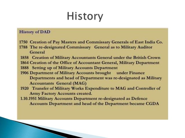 Defence accounts department | PPTX | Government Support and Welfare ...