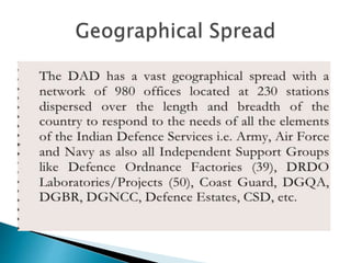 Defence accounts department | PPTX