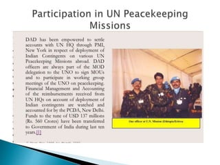 Defence accounts department | PPTX