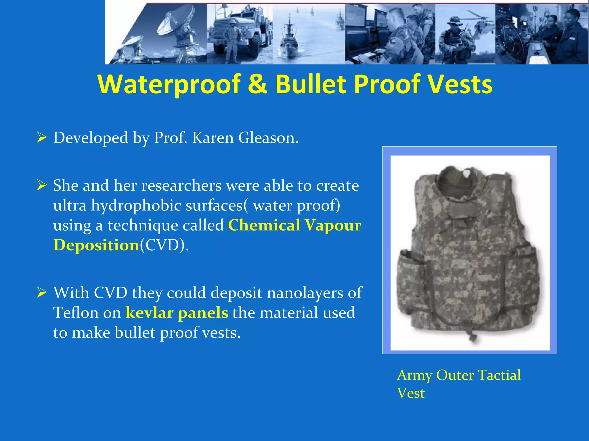 Nanotechnology in Defence applications | PDF