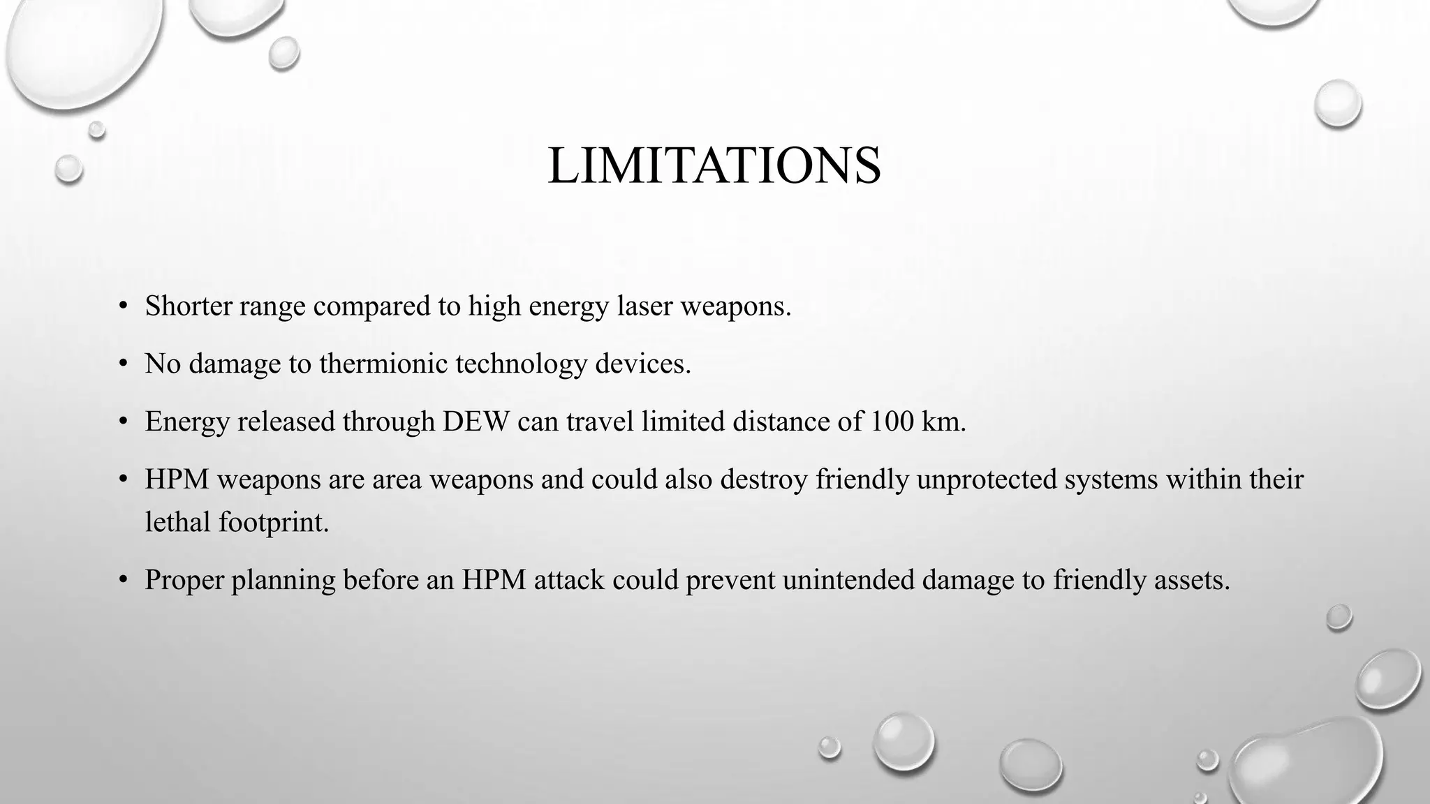 Directed Energy Weapons | PPTX