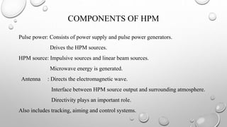 Directed Energy Weapons | PPTX