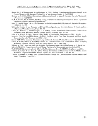 Defense vs. Human Capital Spending | PDF