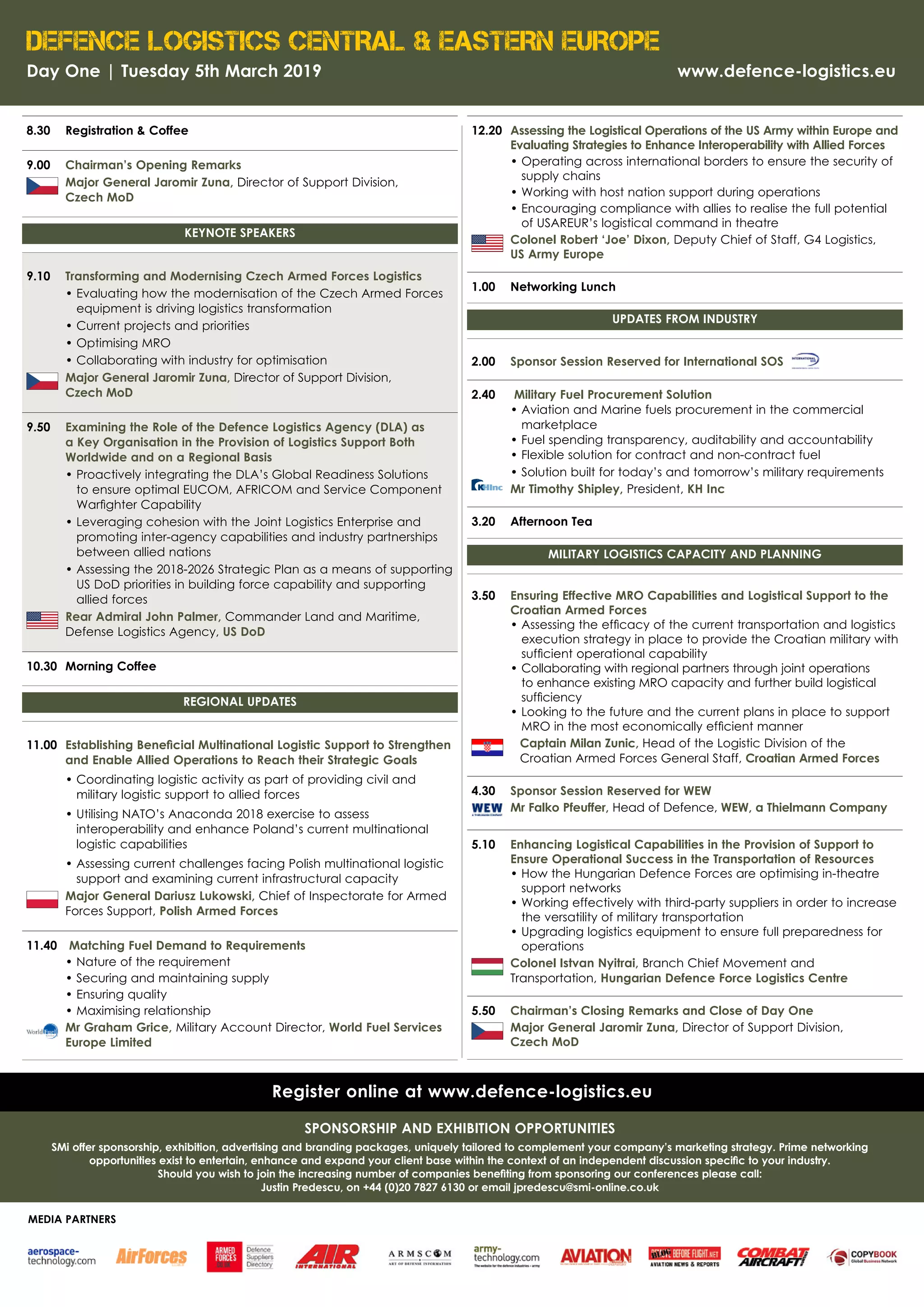 SMi Group's Defence Logistics CEE 2019 | PDF