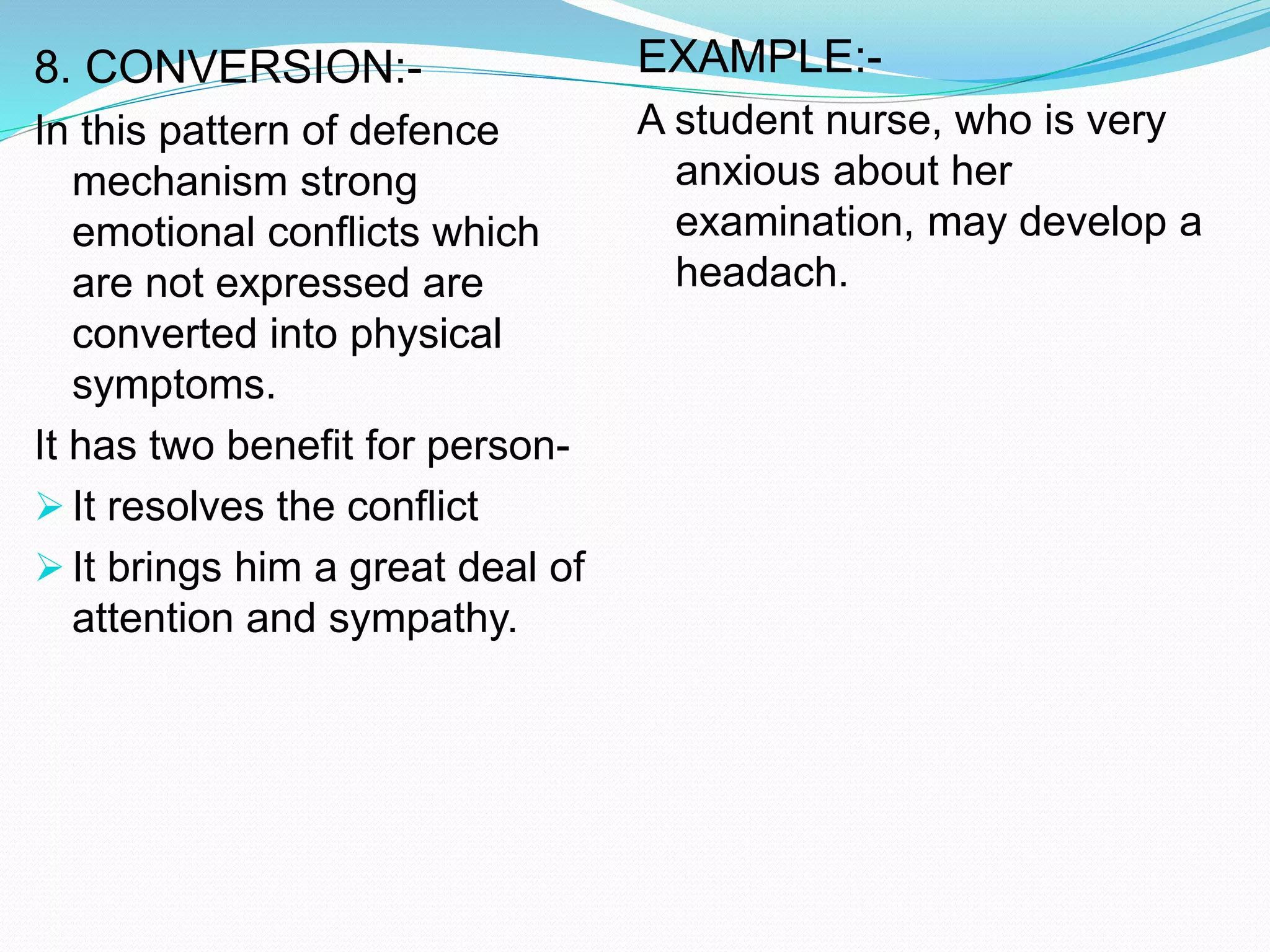 Defence mechanism | PPTX