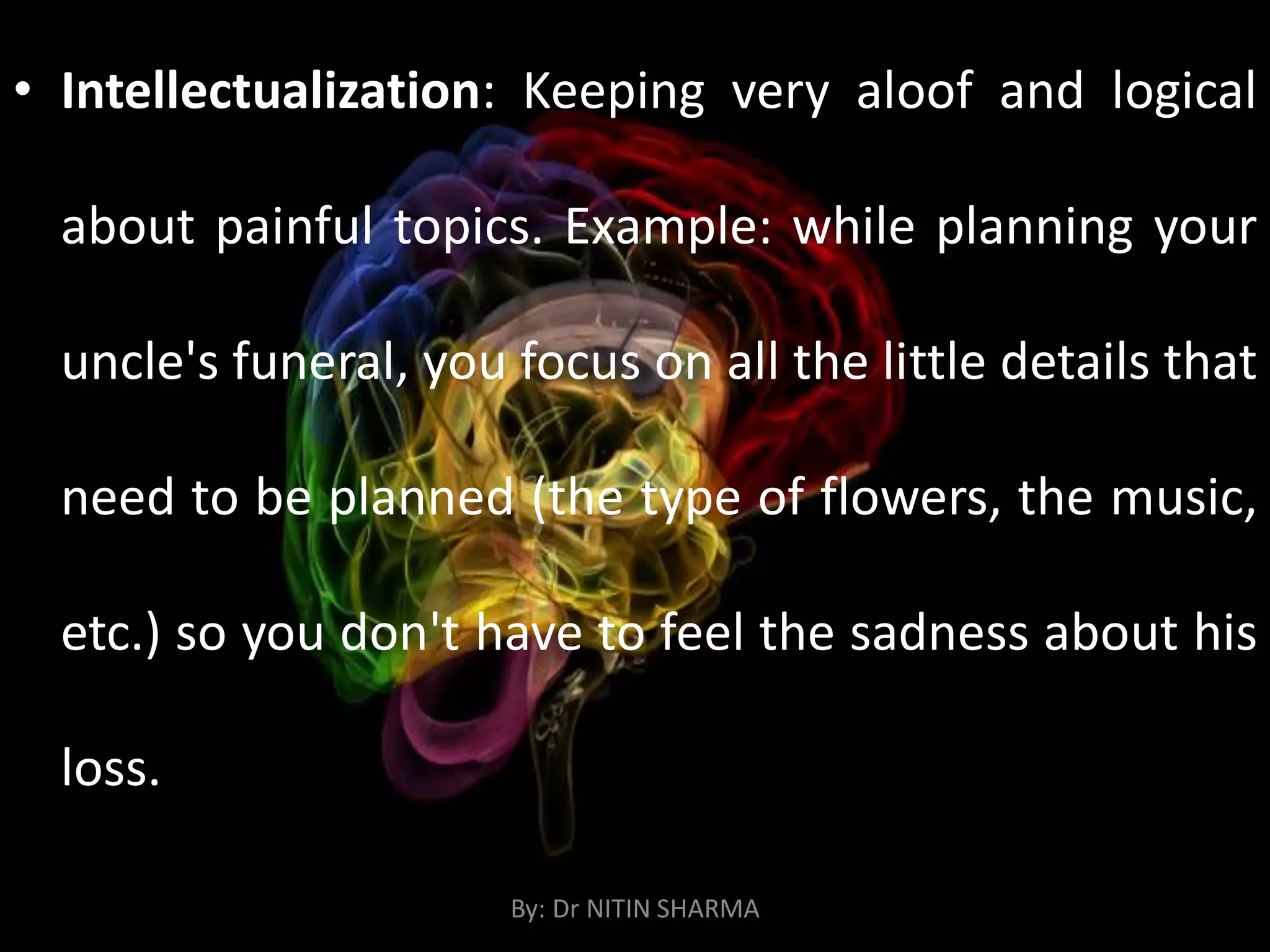 Organizational Behaviour : Defence mechanism | PDF