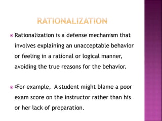 Defence mechanism | PPT