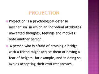 Defence mechanism | PPT