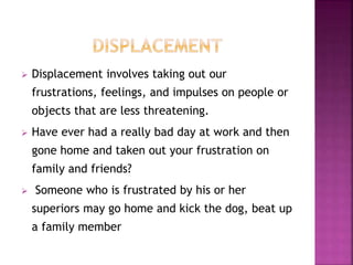 Defence mechanism | PPT