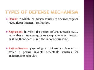 Defence mechanism | PPTX