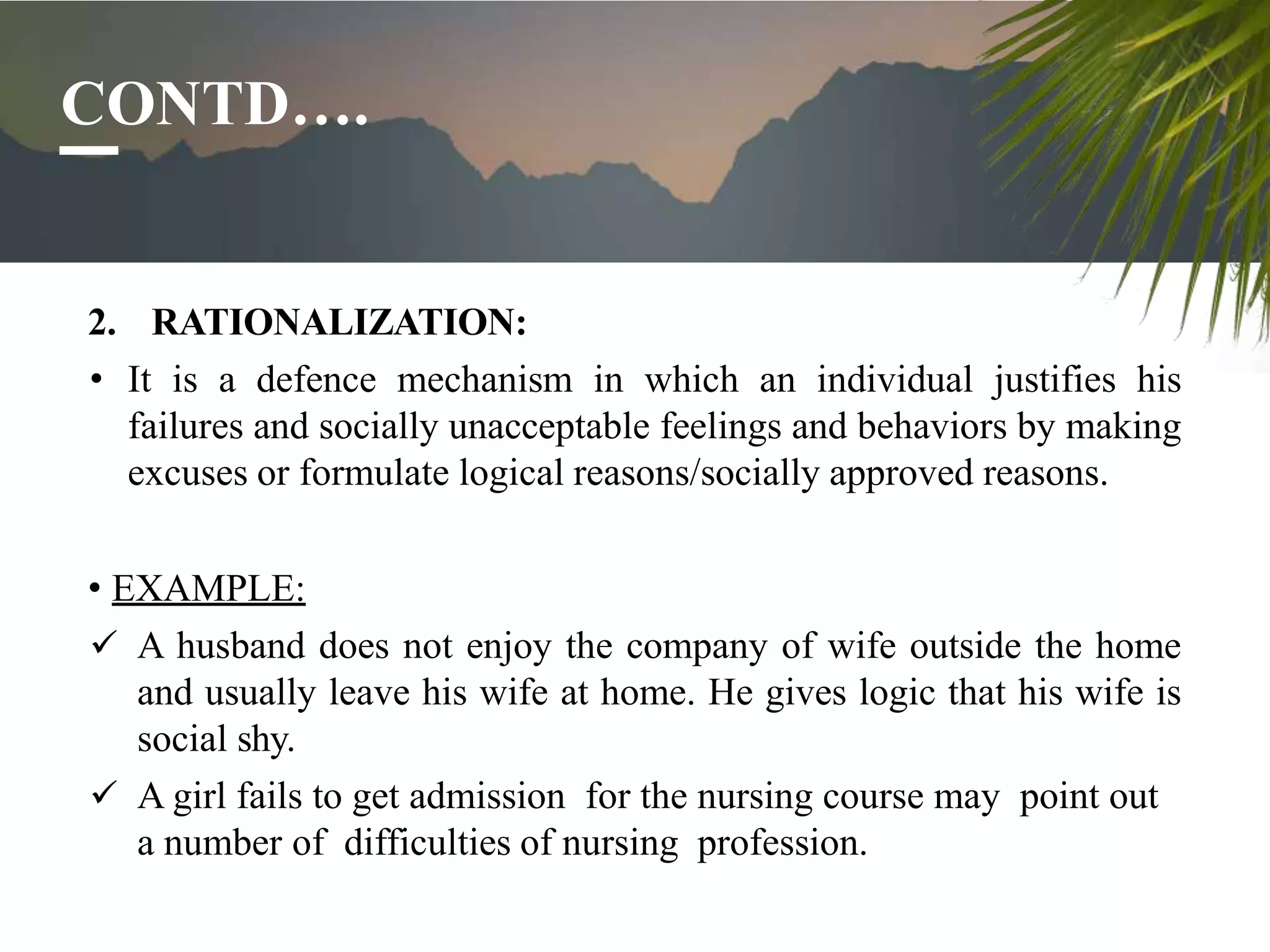 Defense mechanism | PPTX